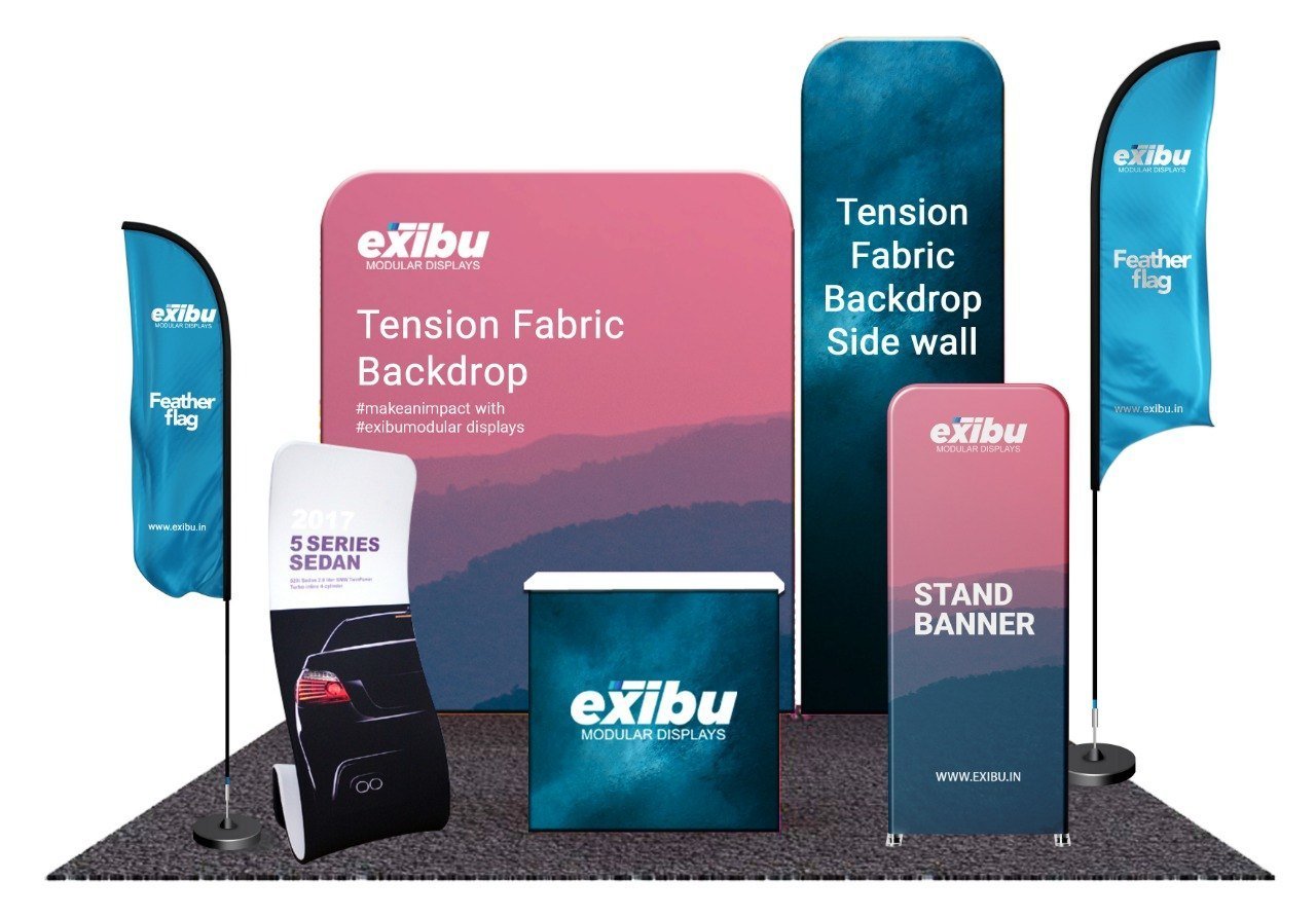 Top Modular Fabric Signage Display Solution Services In Karnataka